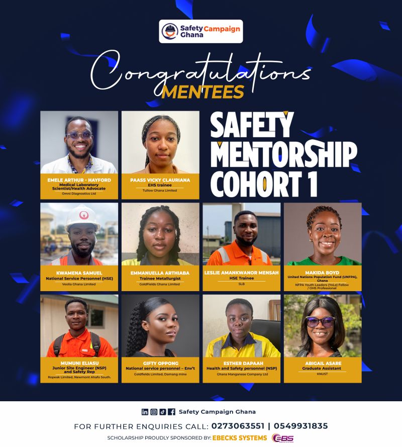 𝗦𝗮𝗳𝗲𝘁𝘆 𝗠𝗲𝗻𝘁𝗼𝗿𝘀𝗵𝗶𝗽 𝗖𝗼𝗵𝗼𝗿𝘁 I - SAFETY CAMPAIGN